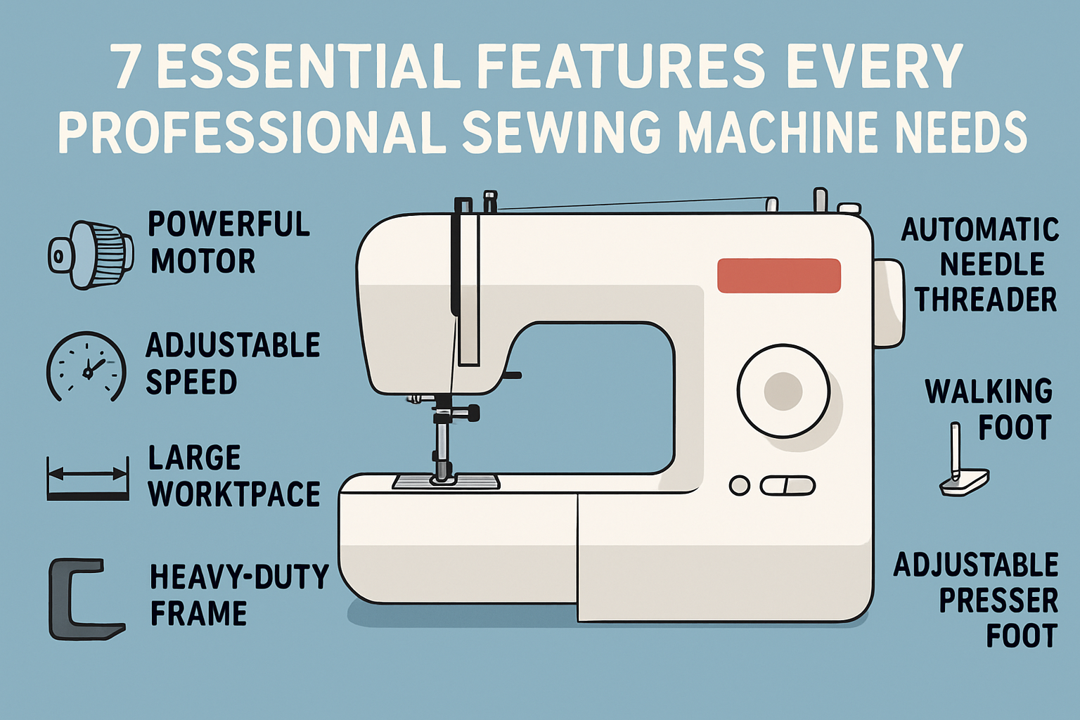 7 Essential Features Every Professional Sewing Machine Needs Revealed ...