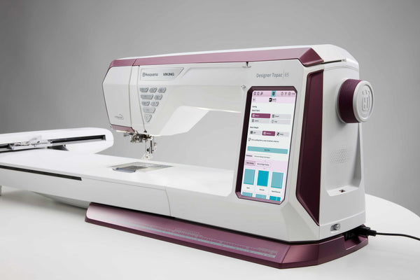 HUSQVARNA® VIKING® DESIGNER TOPAZ™ 65 Sewing & Embroidery Machine – The ...